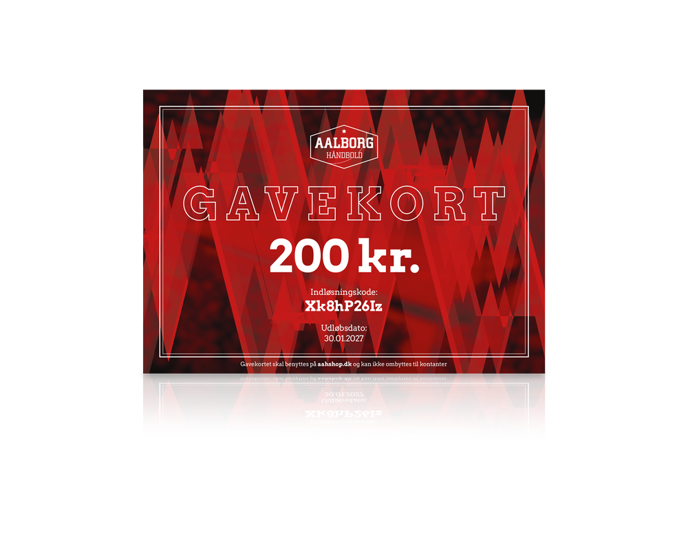 Online gavekort kr. 200,-